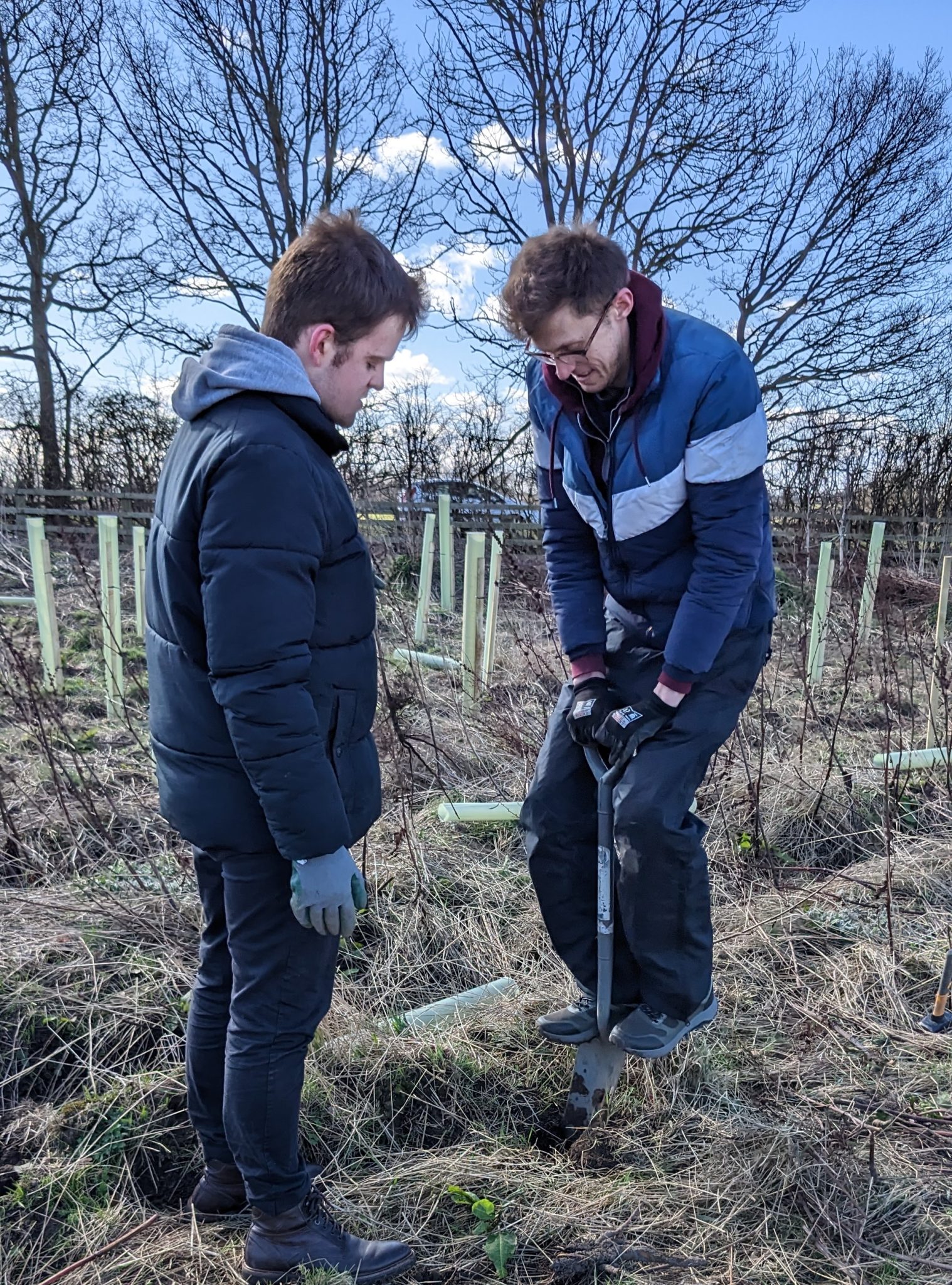 Team Tree Planting Day - Make it Wild